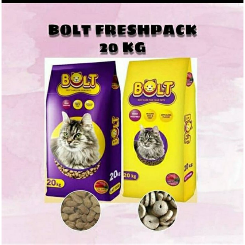 Jual Bolt Cat Ikan 20kg Makanan Kucing 20kg | Shopee Indonesia