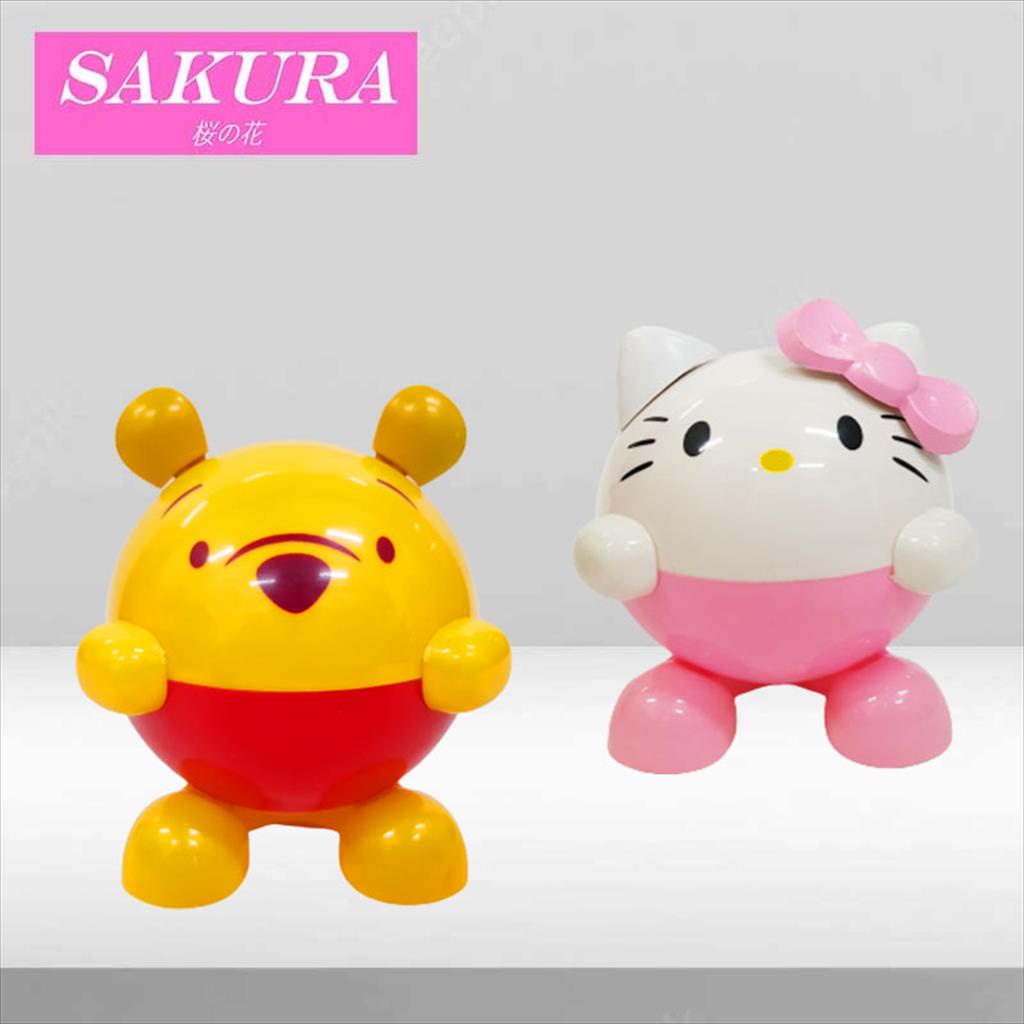 Jual SAKURA Celengan/ Celengan Animasi Karakter Bulat 133018 | Shopee ...
