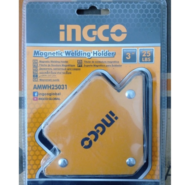 Jual Siku Magnet Las Magnetic Welding Holder 3 inch INGCO AMWH25031 ...