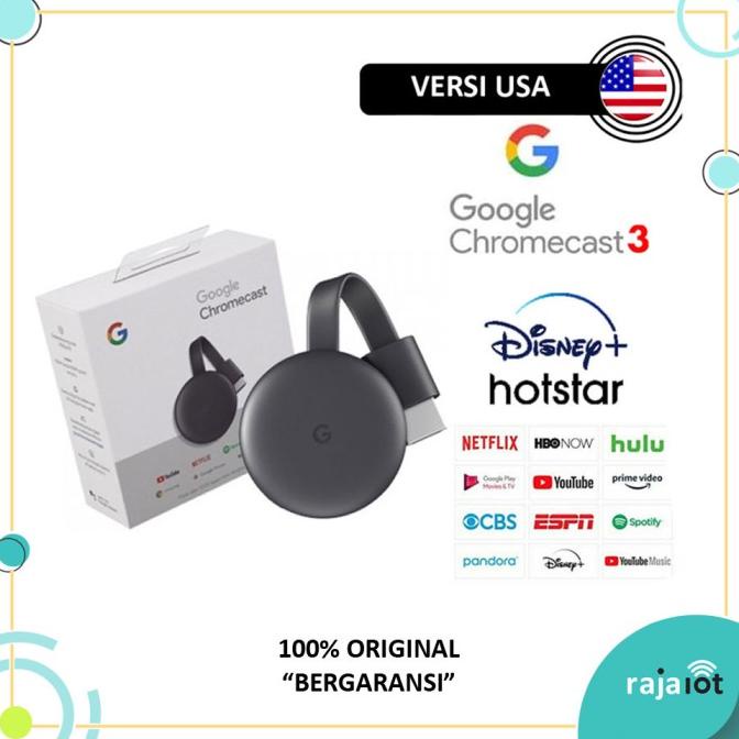 Jual TERMURAH All New Google Chromecast 3 (3rd Generation) | Shopee ...