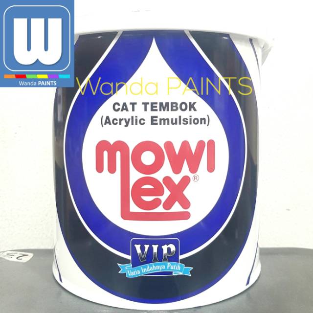 Jual MOWILEX VIP EMULSION 1000 Putih Prima (2.5 Liter) | Shopee Indonesia