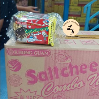 Jual Khong Guan Saltcheese Combo Renceng Isi 10 pcs @20gr | Shopee ...