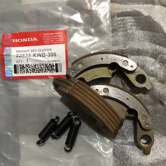 Jual Kampas Ganda Kopling Weight Clutch Honda Blade Revo Absolute Lama KWB #mnf jaya motor ...