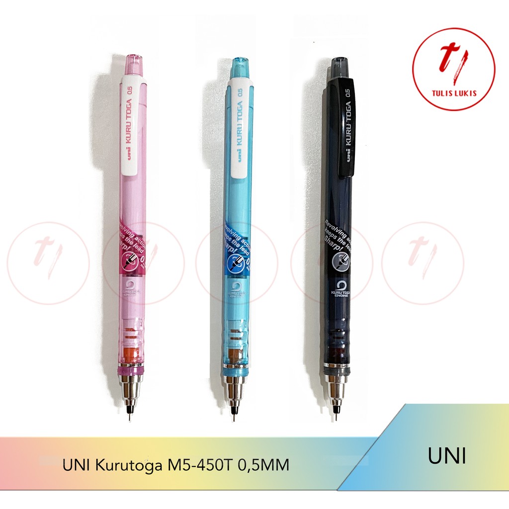 Jual Pensil Mekanik Uni Kuru Toga 0.5mm M5-450T | Shopee Indonesia