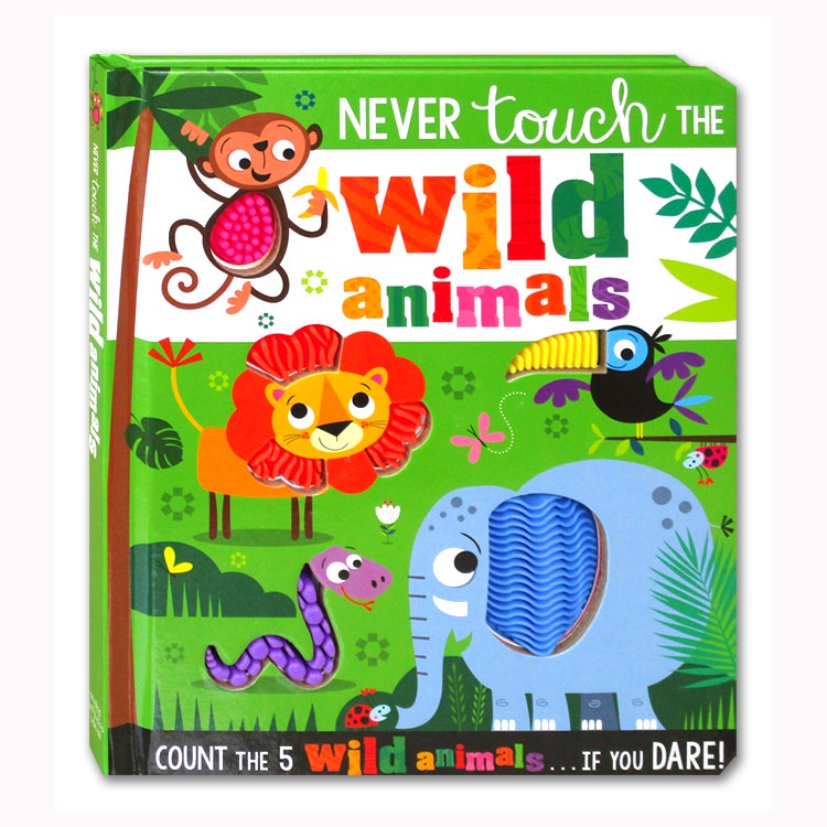 Jual Never Touch The Wild Animals Touch and Feel Board Book (WW ...