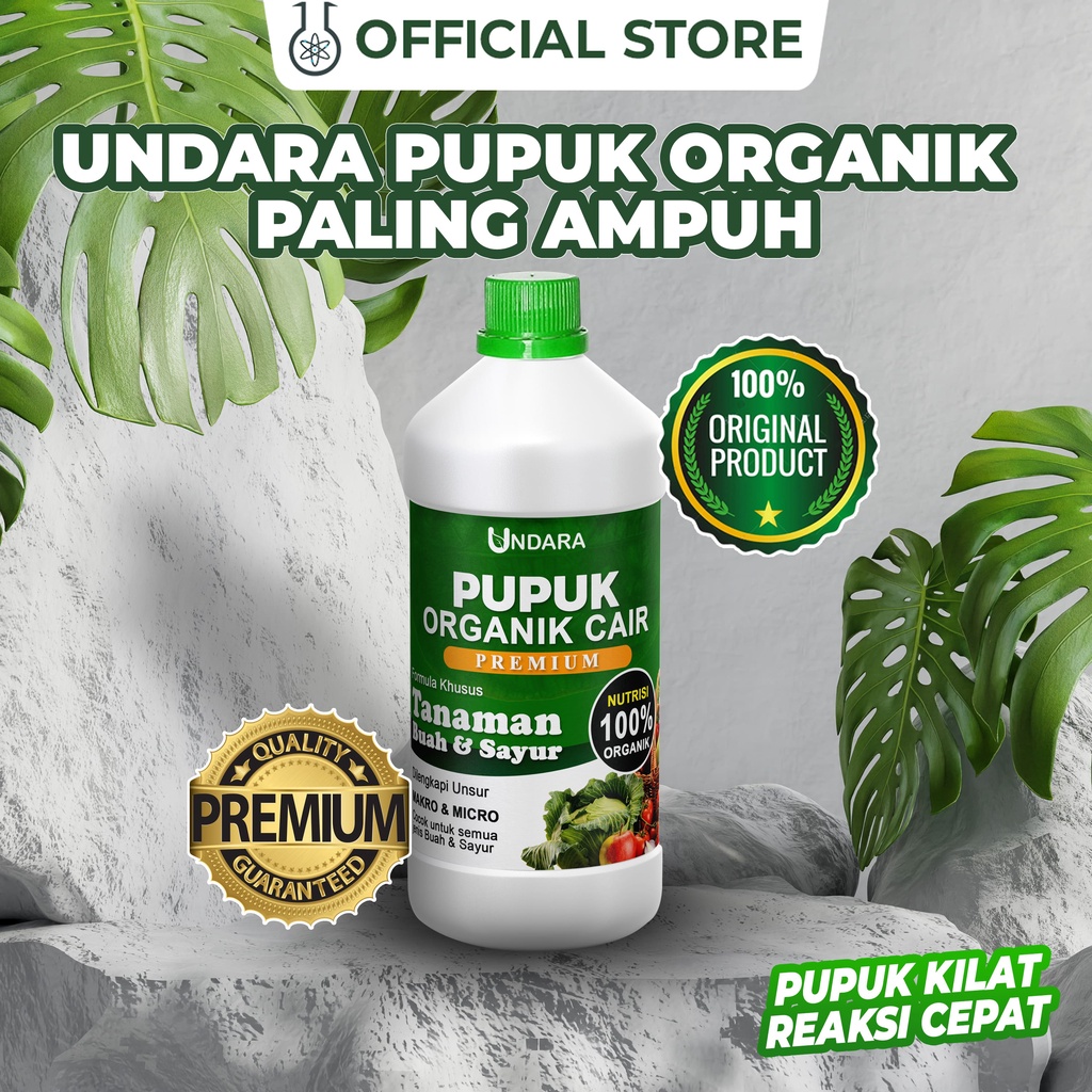 Jual Pupuk Organik Cair POC UNDARA Aquascape Meningkatkan Nutrisi ...