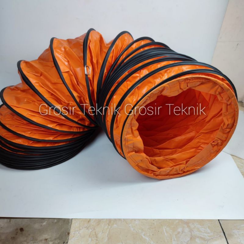 Jual Flexible Duct 8 inch x 10 meter Flexibel Selang Pleksibel Pembuangan Blower Exhaust 8 ...