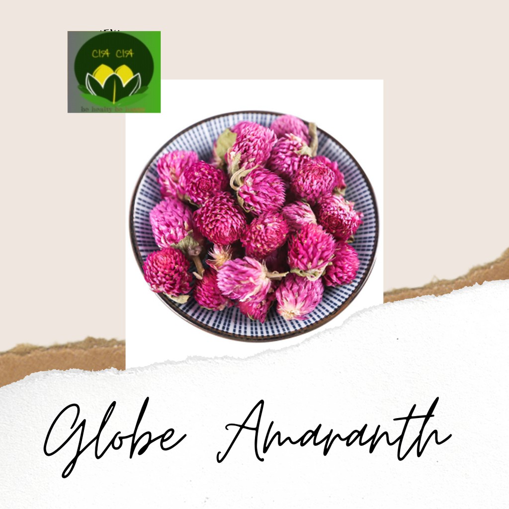 Jual Globe Amaranth Flower Tea / Teh Bunga Globe Amaranth 10 -13 gram ...
