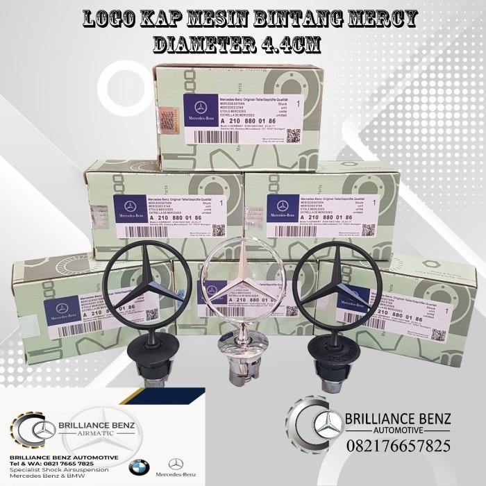 Jual LOGO KAP MESIN MERCEDES BENZ BINTANG / EMBLEM HOOD STAR MERCY ...