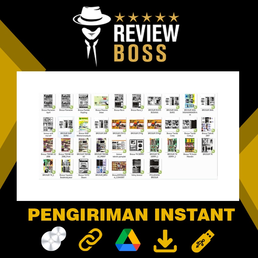 Jual BUNDLE TEMPLATE DESIGN PREMIUM SELEMBARAN BROSUR SELEBARAN SIAP ...