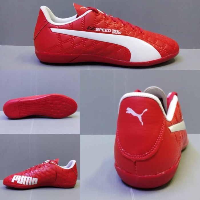Jual Sepatu futsal puma gren original murah - Merah, 38 | Shopee Indonesia