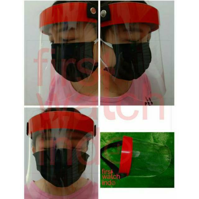 Jual Face shield akrilik Pelindung wajah akrilik face protector apd ...