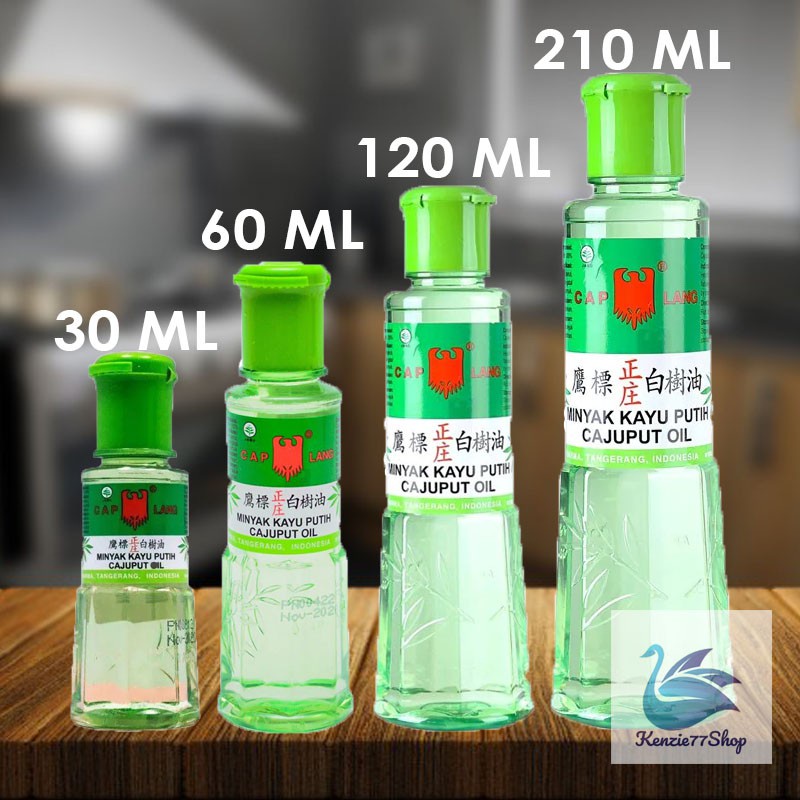 Jual Cap Lang Minyak Kayu Putih 15 mL, 30 mL, 60ML,120 mL | Shopee Indonesia