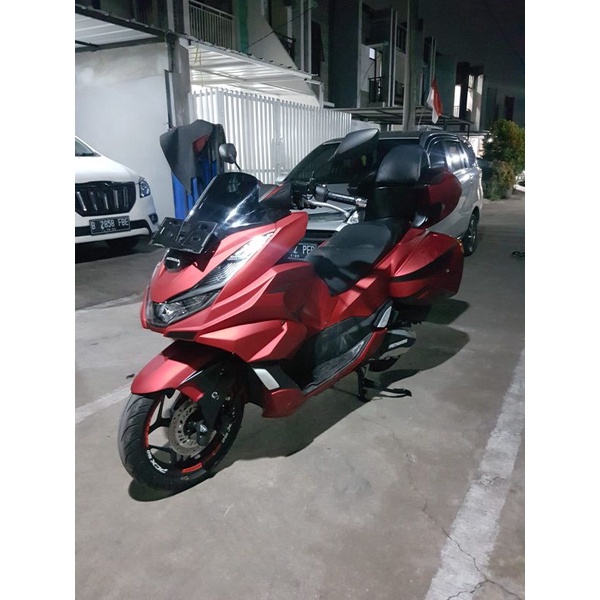 Jual modifikasi PCX MODEL GOLDWING (merah dop) | Shopee Indonesia