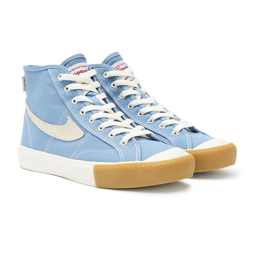 Jual Sepatu Compass Gazelle Hi Blue Sky | Shopee Indonesia