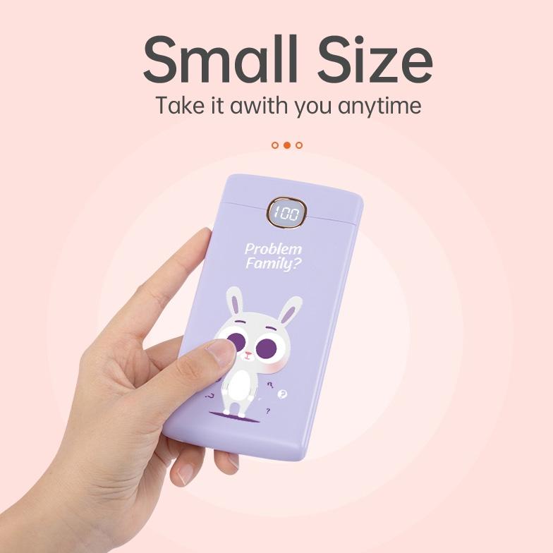 Jual Kivee Powerbank Mini 10000 Mah Lcd 4 Warna Desain Gabungan Hewan ...
