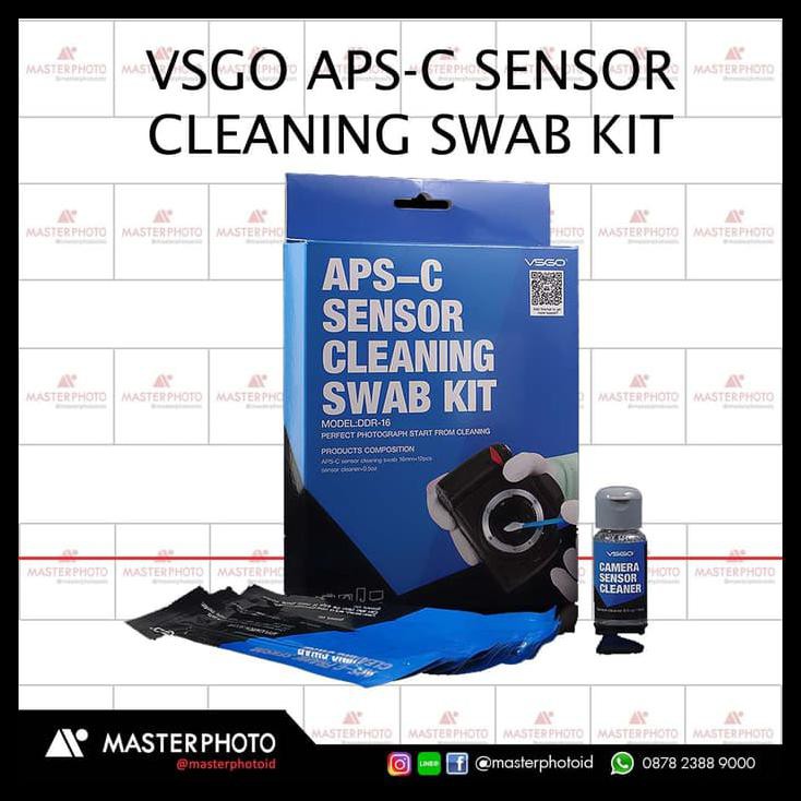 Jual Vsgo Aps-C / Apsc Sensor Cleaning Swab Kit | Shopee Indonesia