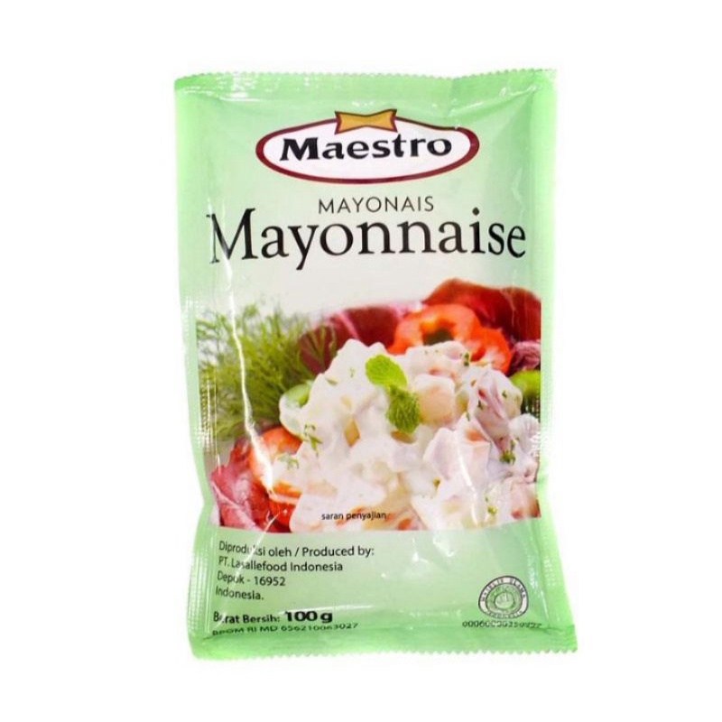 Jual Mayonnaise MAESTRO 100 Gr | Shopee Indonesia