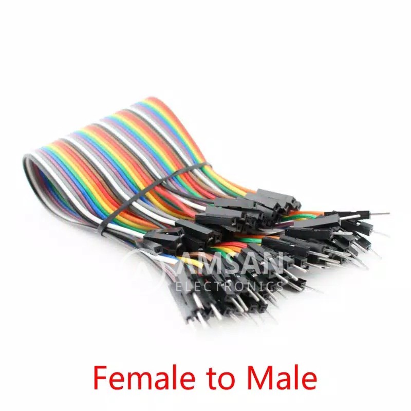 Jual kabel dupont jumper arduino male-female 20cm | Shopee Indonesia