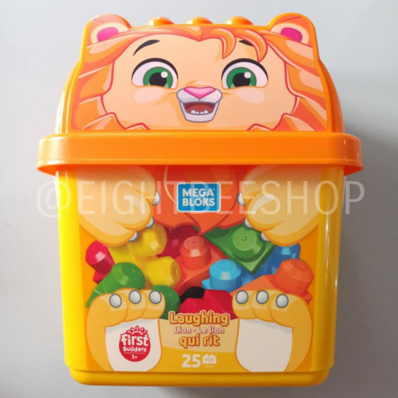 Jual Mega Bloks Megabloks Laughing Lion Mainan Block Anak isi 25pcs ...