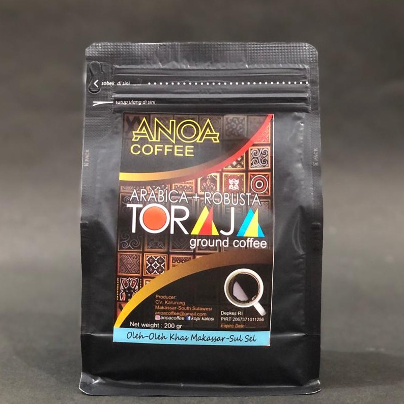 Jual ANOA COFFEE ARABICA + ROBUSTA | Shopee Indonesia