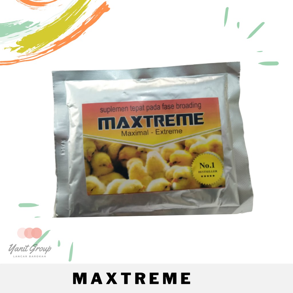 Jual Maxtreme Suplemen Vitamin Brooding Ayam | Shopee Indonesia