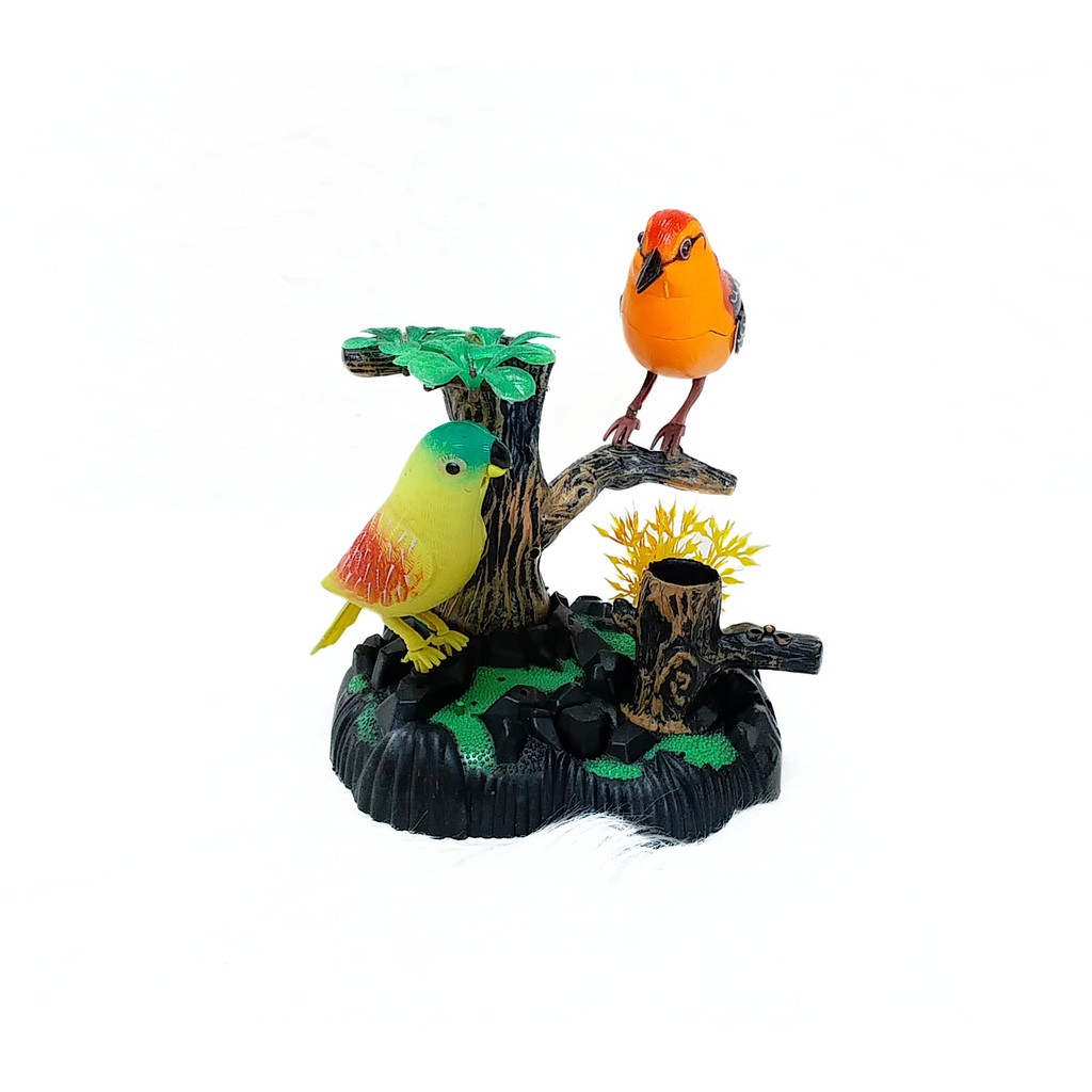 Jual Mainan Burung Bersuara Bergerak Heartful Bird (666-5) | Shopee ...