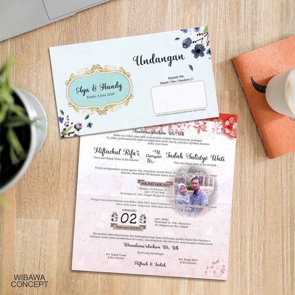 Jual Undangan Khitan /Pernikahan/ hitan / bisa cetak sekalian / murah ...