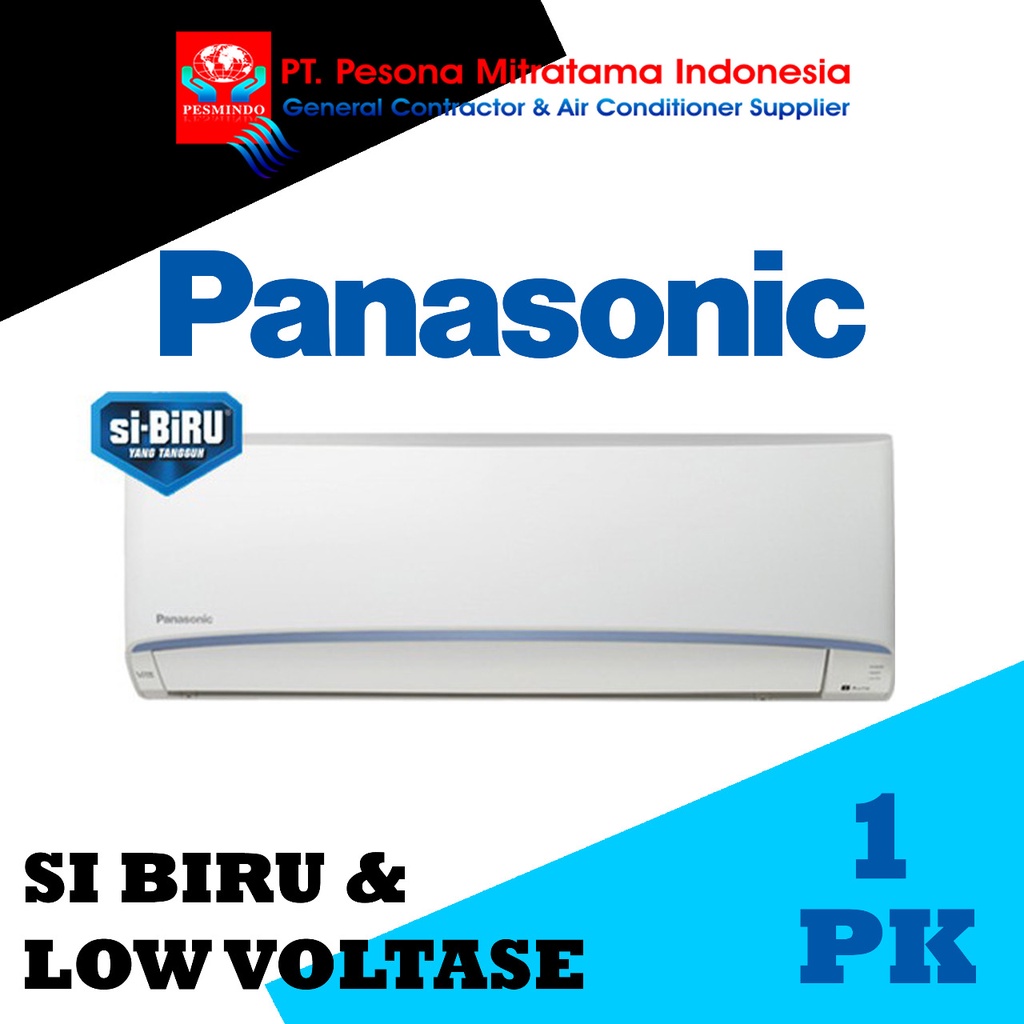 Jual AC SPLIT PANASONIC SI BIRU 1 PK (CS/CU-LN9WKJ) | Shopee Indonesia