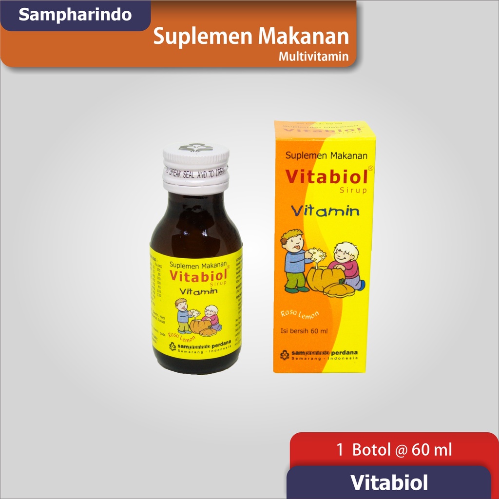 Jual Vitabiol Sirup 60 ml | Shopee Indonesia