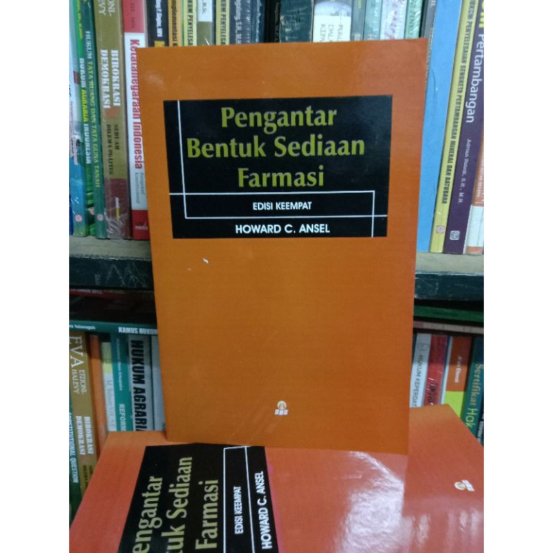 Jual PENGANTAR BENTUK SEDIAAN FARMASI EDISI KEEMPAT HOWARD C.ANSEL | Shopee Indonesia