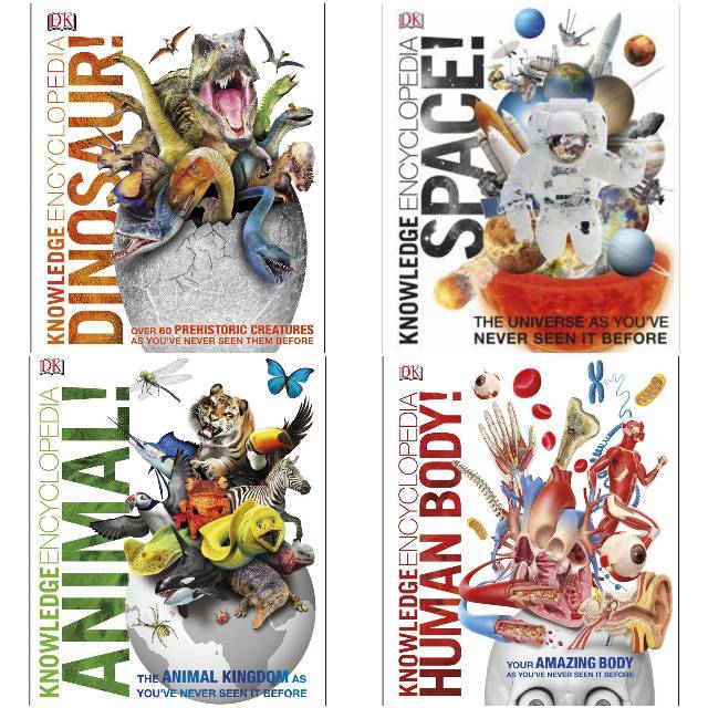 Jual DK Knowledge Encyclopedia Space Human Body Animals Dinosaur book buku ensiklopedia | Shopee ...