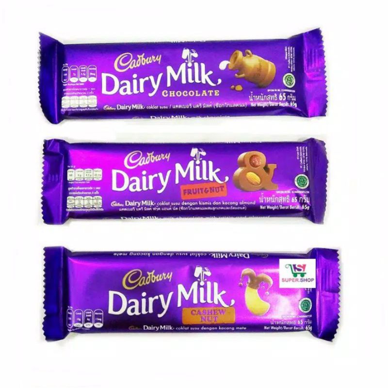Jual Cadburry Dairy Milk 62gr | Shopee Indonesia