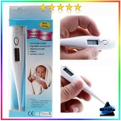 Jual Termometer Digital Ketiak Mulut dan Anus Thermometer ketek ...