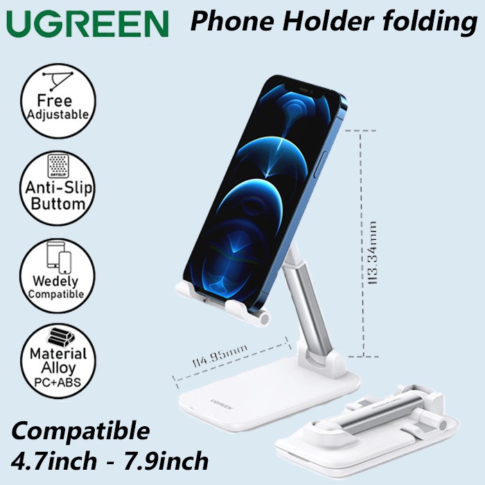Jual Ugreen Phone Holder Tempat Stand Lipat Desktop Dudukan Meja ...