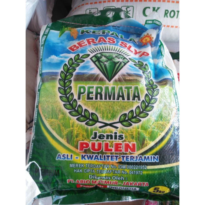 Jual Beras SLYP Cap Permata 5kg | Shopee Indonesia