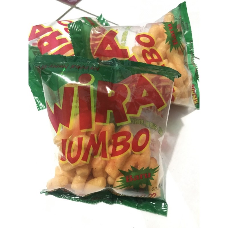 Jual JAJANAN JADUL “WIRA JUMBO” ISI 10 PCS kemasan baru lebih besar ...