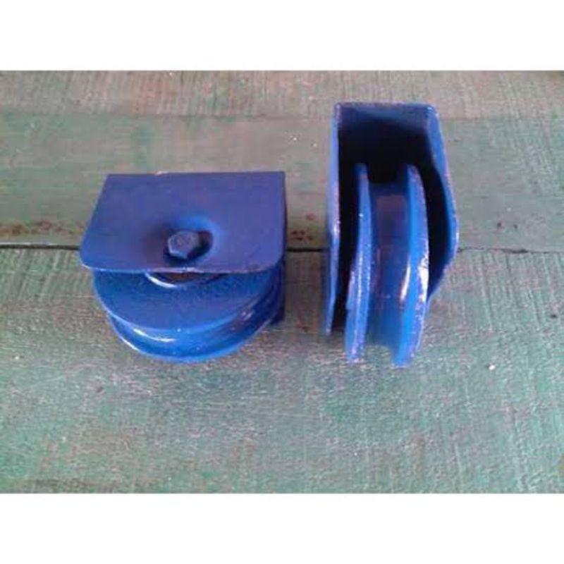Jual Roda cor biasa / roda pagar rumah / roda pintu tralis / roda pagar ...