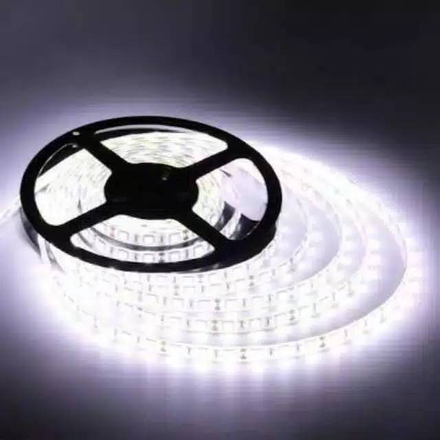 Jual LED STRIP Putih 3528 IP44 OUTDOOR FLEKSIBEL 1 meter | Shopee Indonesia