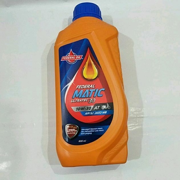 Jual Oli Mesin Federal Matic 10w-30 800ml | Shopee Indonesia
