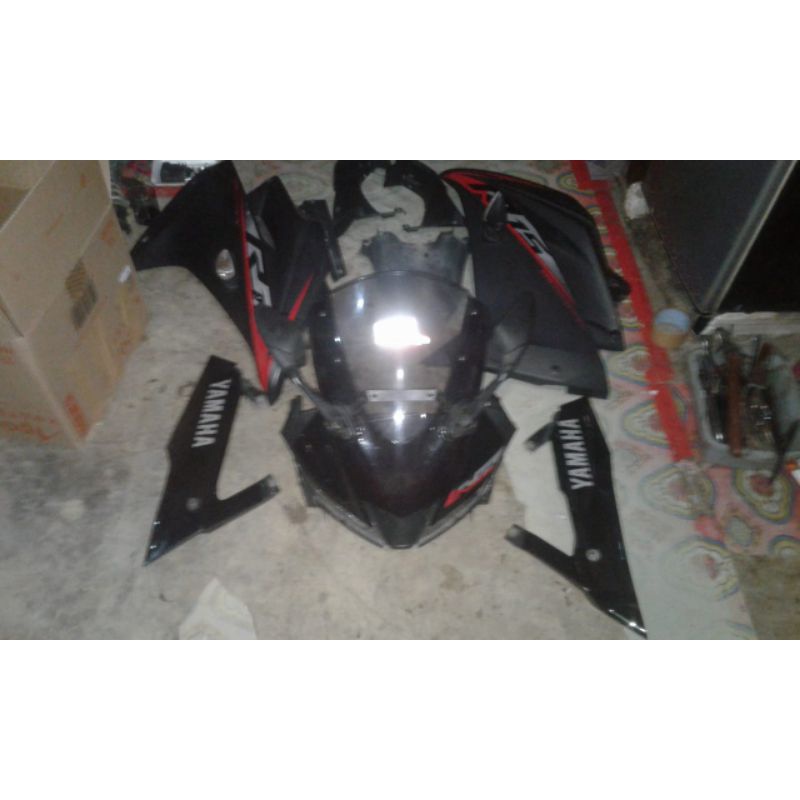 Jual body fullset r15 v3 hitam doff | Shopee Indonesia
