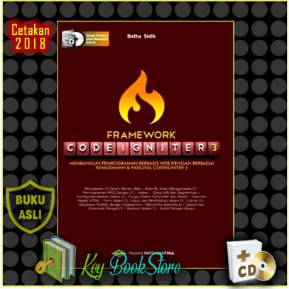 Jual Buku Framework CodeIgniter 3 Pemrograman Web - Betha Sidik | Shopee Indonesia