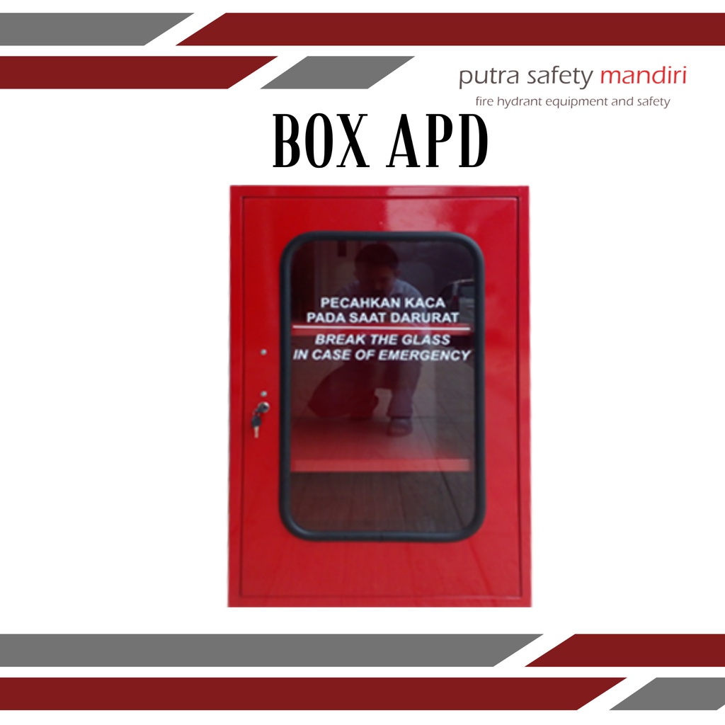 Jual PUSAT BOX APD REGU PEMADAM KEBAKARAN 60X90X40CM TEMPAT PENYIMPANAN ...