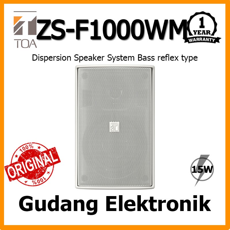 Jual Speaker Pro Sound TOA ZS-F1000 WM (15watt) - Matching | Shopee ...