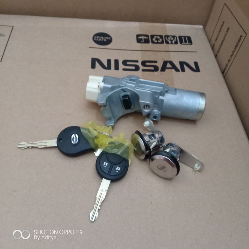 Jual Kunci kontak set Nissan Datsun go original (Pake remote) | Shopee ...