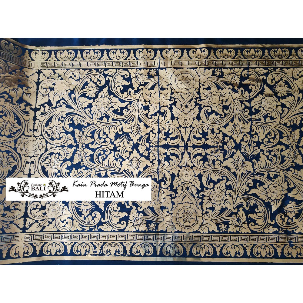 Jual Kain Prada Bali per METER Motif Bunga | Shopee Indonesia