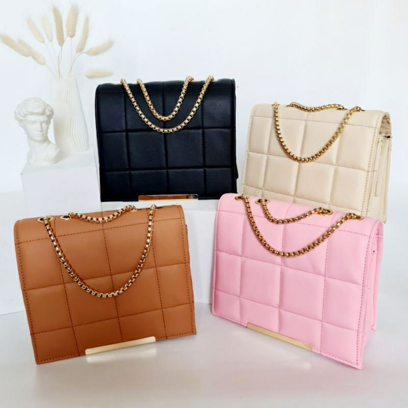 Jual TAS PREMIUM WANITA P.LUCIRA TALI RANTAI CANTIK / ELEGAN | Shopee ...