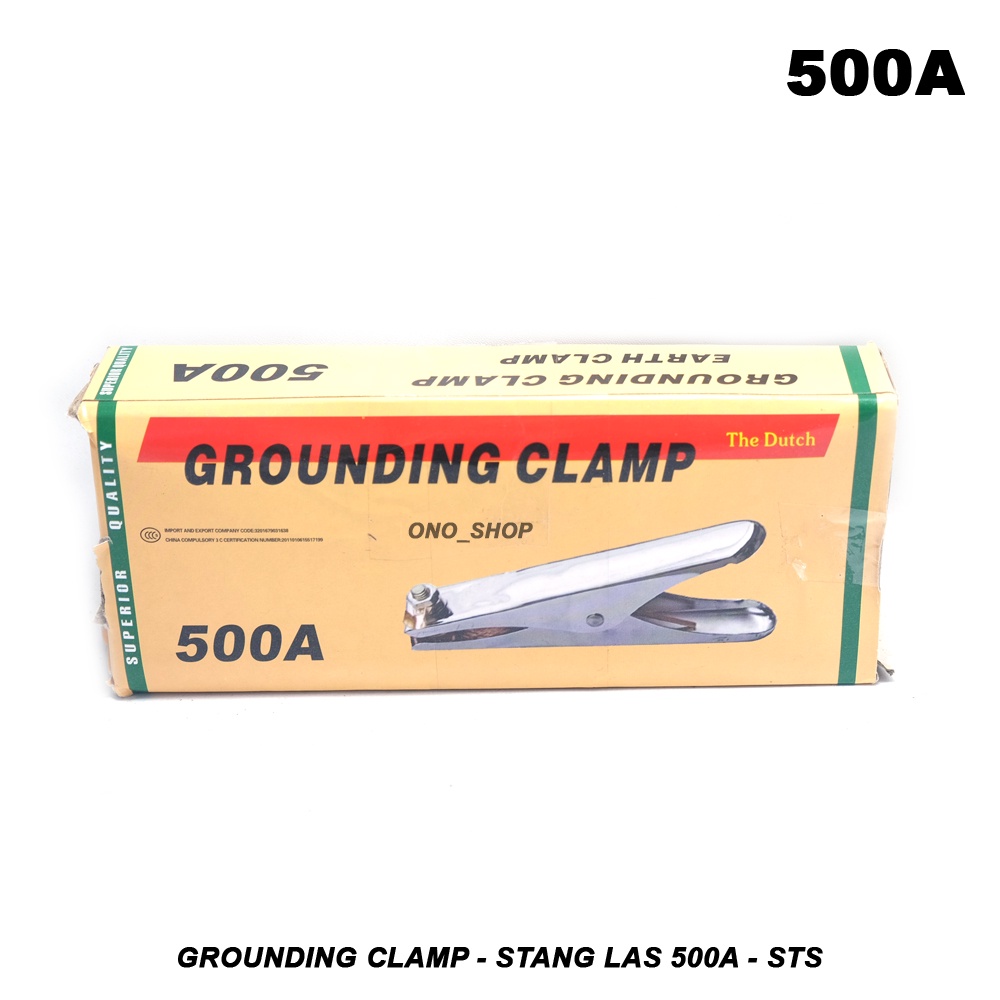 Jual Grounding Clamp - Stang Las 500A - STS | Shopee Indonesia