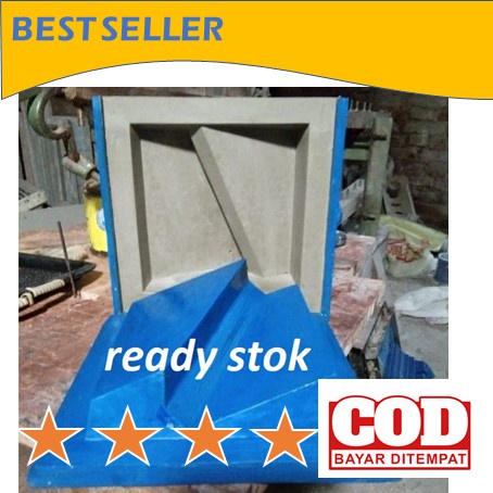 Jual Cetakan Roster Jalusi Diagonal Ukuran 20 x 20 cm Tebal 10 cm ...