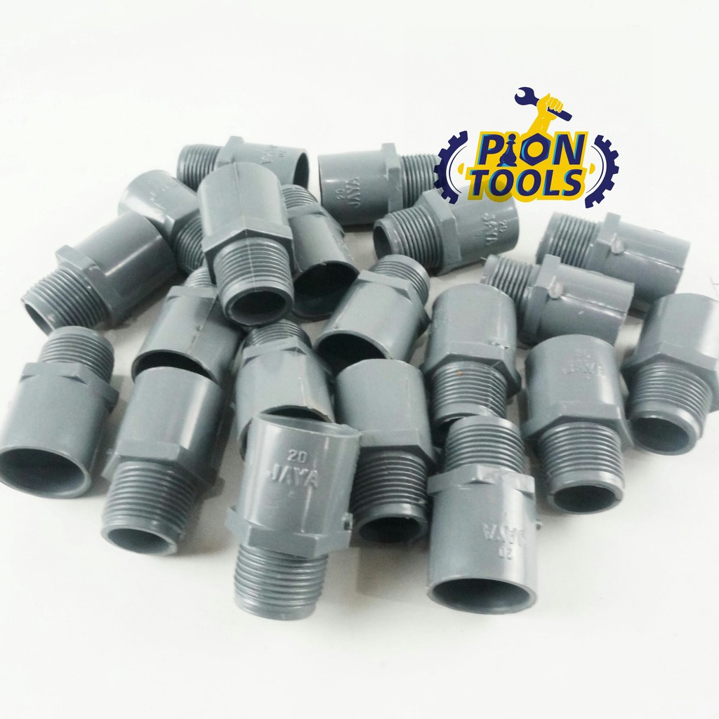 Jual Jaya Ori Sok Drat Luar PVC TS 3/4" SDL PVC / Sock drat luar pvc ...